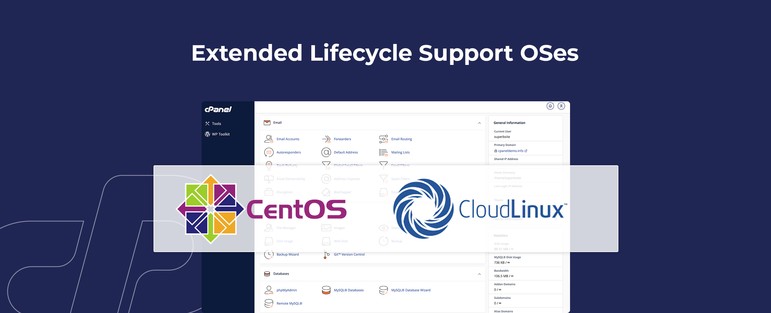 Extended Lifecycle Support Oses Update Cpanel
